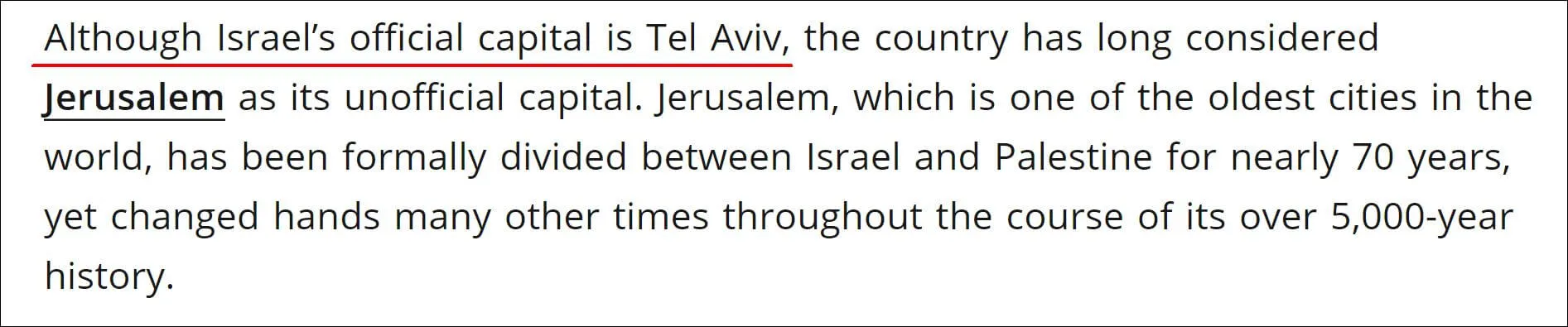History Channel Flunks Jerusalem 101 | HonestReporting