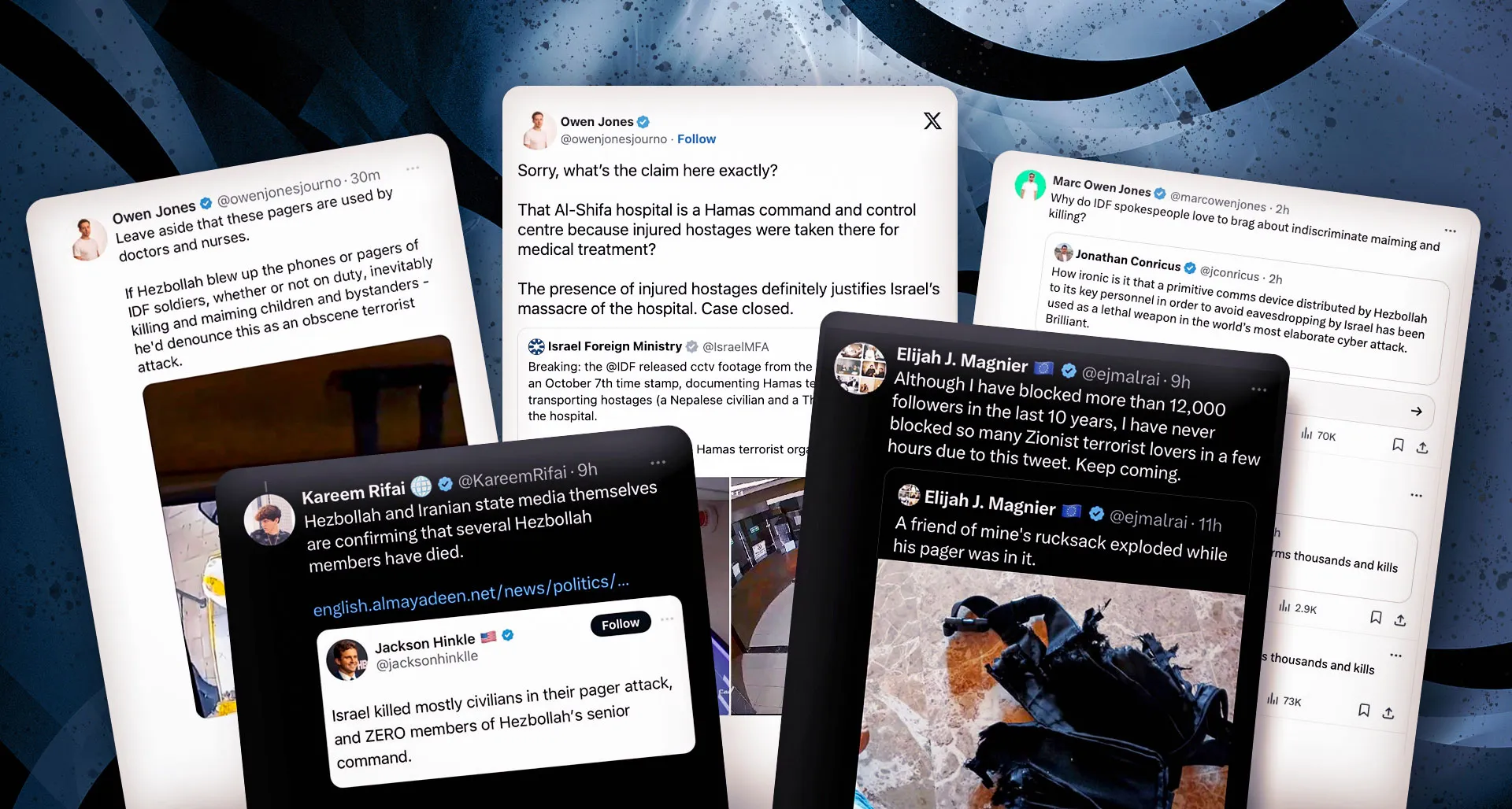 7 Social Media Influencers Making False Claims About the Pager Attack ...