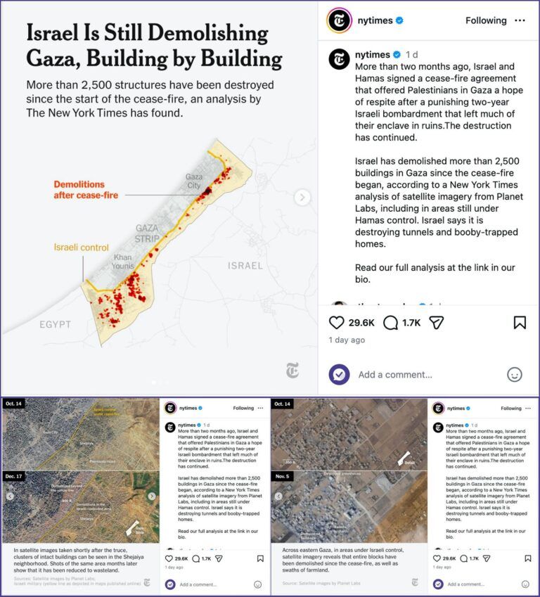 "Demolishing Gaza": How the New York Times Rewrites the Story on ...